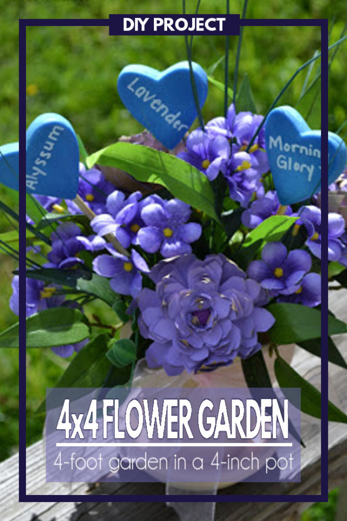 4 foot Garden in a 4 inch Pot