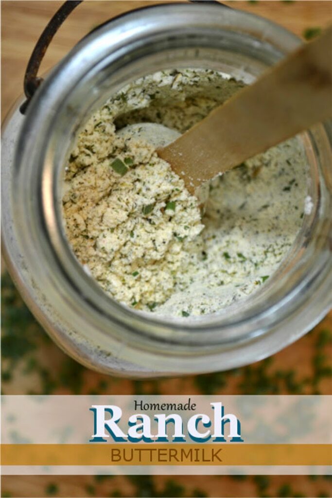 Homemade Ranch Seasoning & Salad Dressing (buttermilk version ...