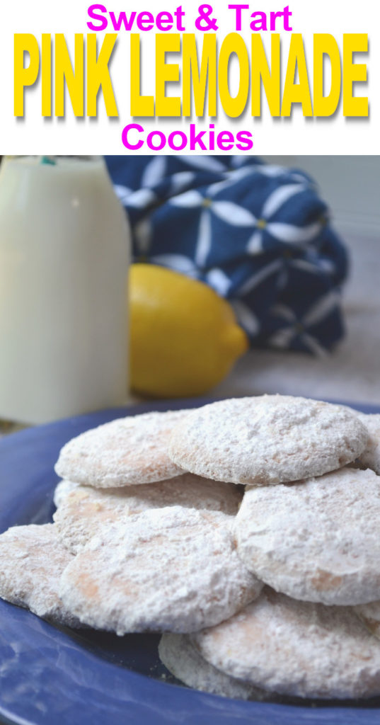 Sweet & Tart Pink Lemonade Cookies | Fluster Buster