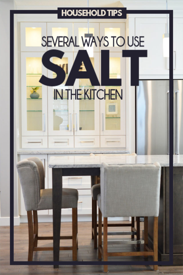Several Ways to Use Salt in the Kitchen that Doesn’t Involve Seasoning
