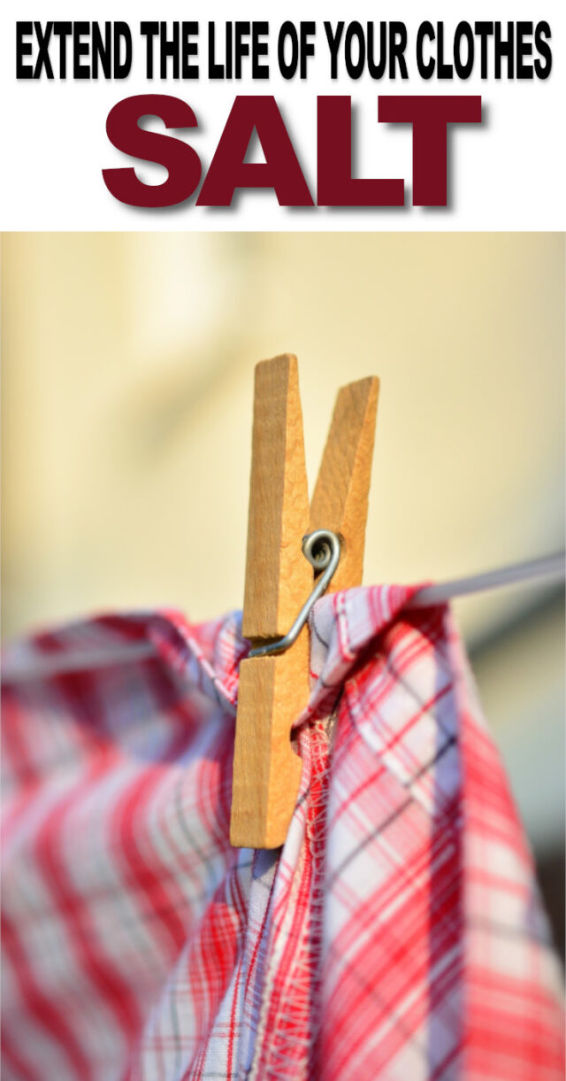 Salt in the Laundry Room (plus other helpful tips) | Fluster Buster