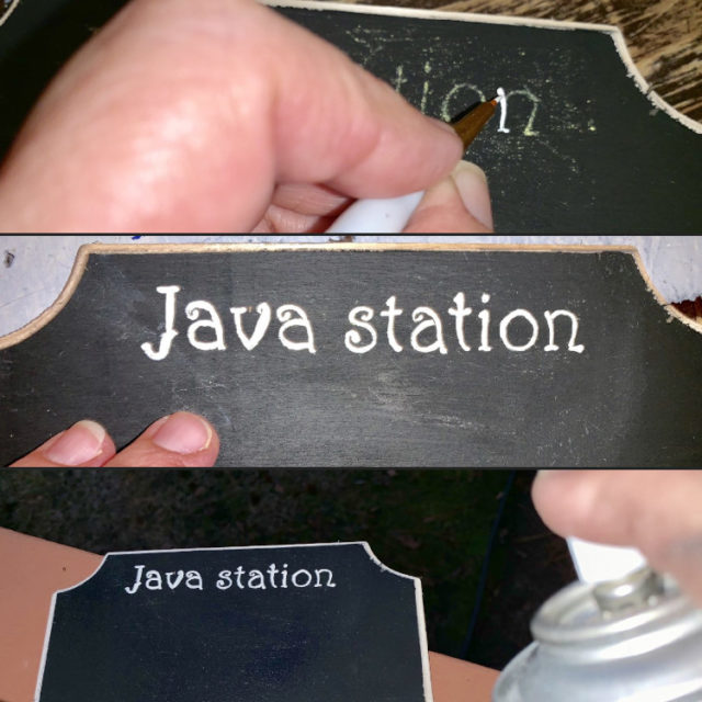 DIY Beverage Station Sign Project | Fluster Buster
