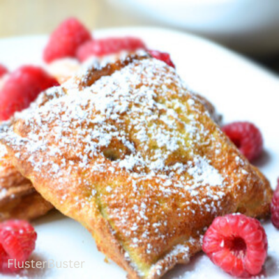 Air Fryer French Toast Pockets | Fluster Buster