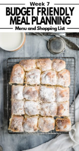 Budget Friendly Meal Planning Week 7 | Fluster Buster