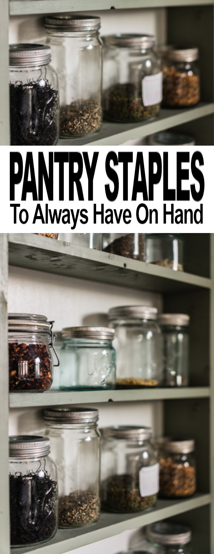 Pantry Staples to Always Have on Hand | Fluster Buster