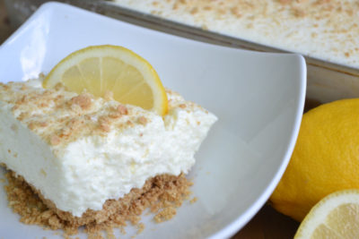 Light & Creamy Lemon Fluff Dessert | Fluster Buster