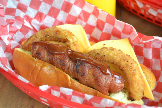 The Ultimate Western Bacon Hot Dog | Fluster Buster