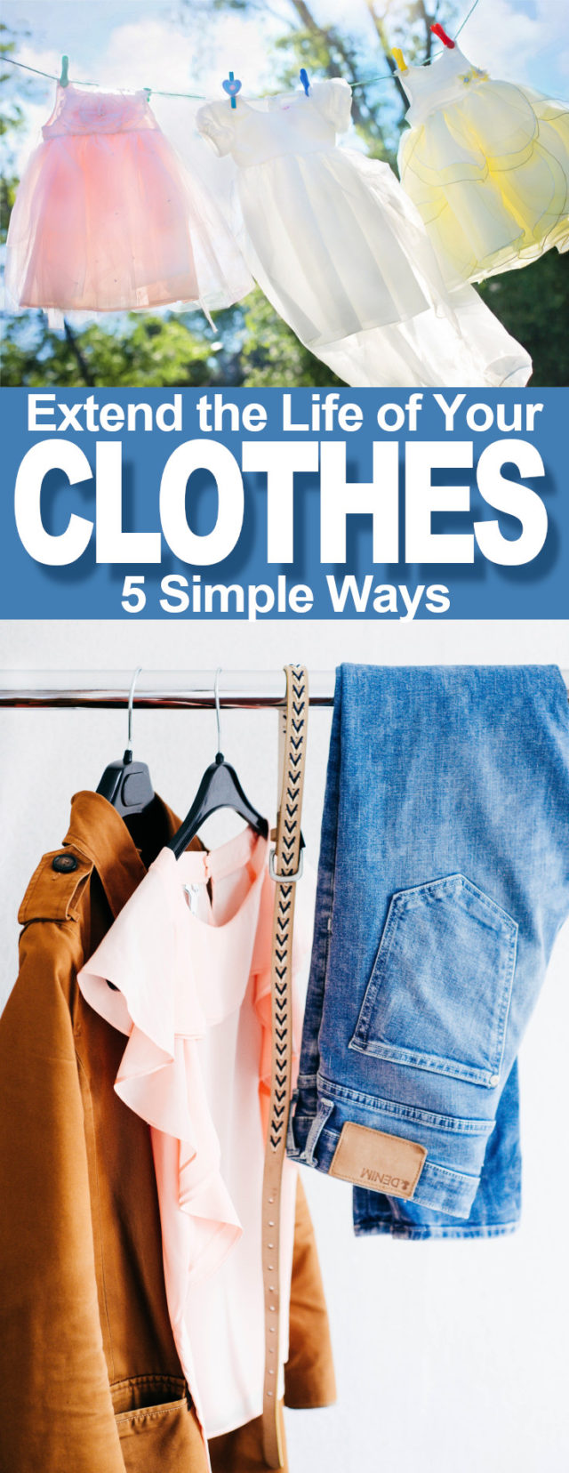 5 Ways to Extend the Life of Your Clothes | Fluster Buster